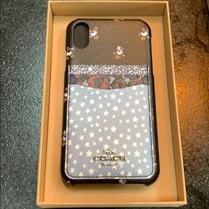 Coach Accessories | Signature Canvas Iphone Folio Case Xs Max | Poshmark